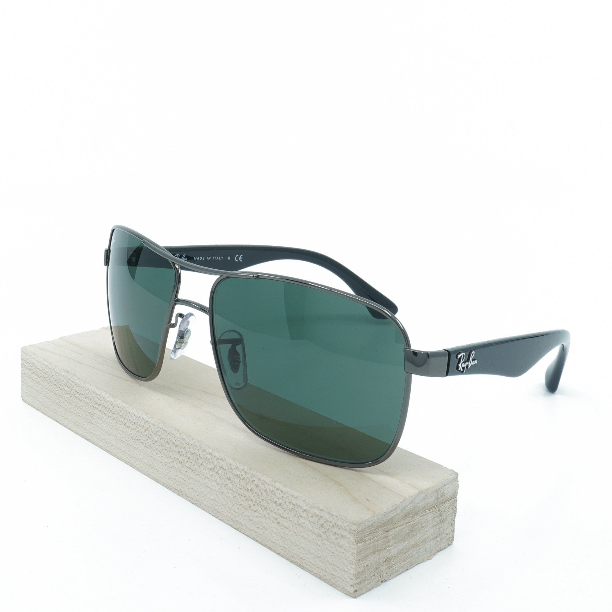 [RB3516-004/71_59] Mens Ray-Ban Pilot Sunglasses – rubbersoled